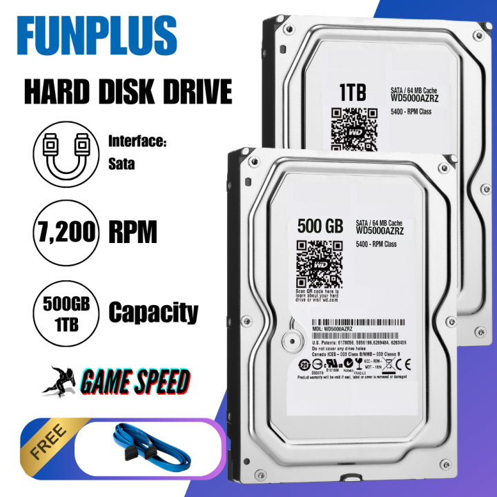 500GB / 1TB Western Digital / Seagate / High Quality PC Desktop HDD ...