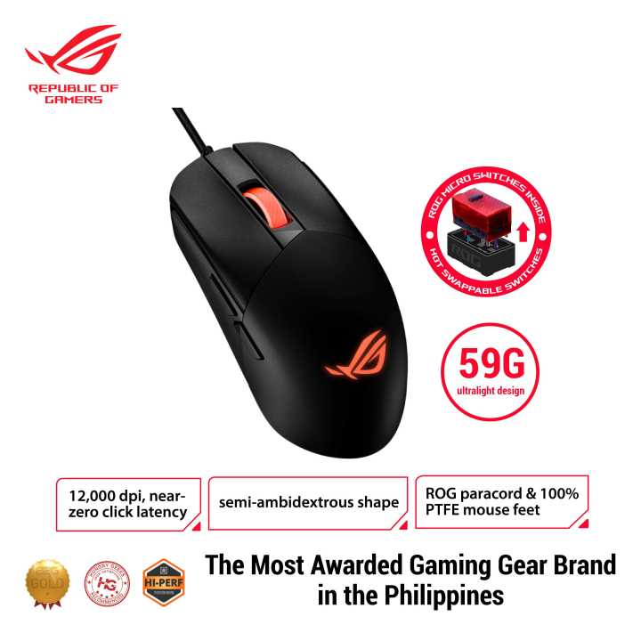 ASUS ROG Strix Impact II and ROG Strix Impact III Gaming Mouse | Lazada PH