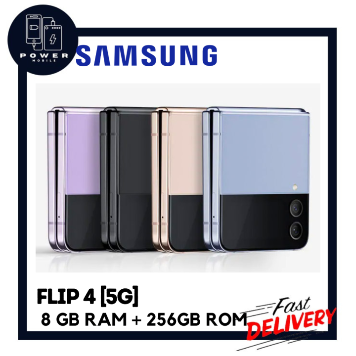 Samsung Galaxy Z Flip 4 5G (8GB RAM + 256GB ROM)6.7" Foldable Dynamic ...