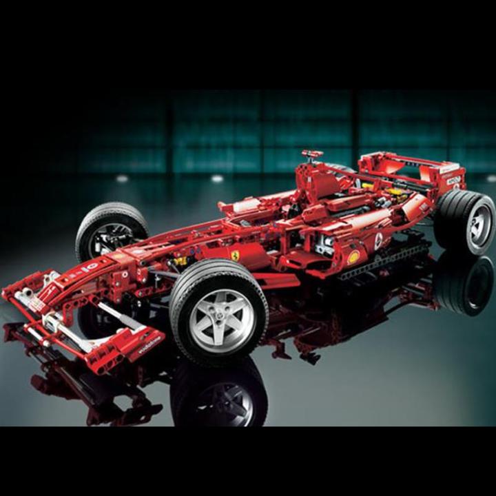 ḶEGO 1: 8 Ferrari F1 out of print formula super racing car 8674 puzzle ...