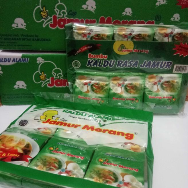 Bumbu Kaldu Cap Jamur Merang Rasa ORIGINAL PerBOX ( 10 pack ) | Lazada ...