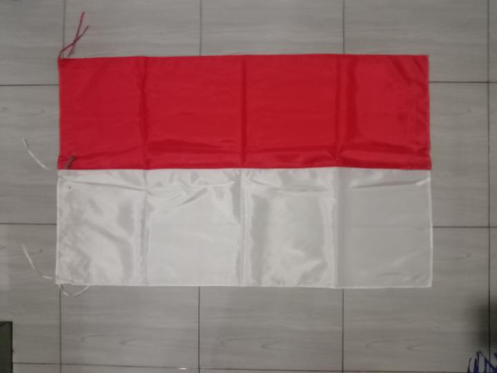 Bendera indonesia ukuran 1,4 x 0,9 m - Bendera merah putih - Bendera ...