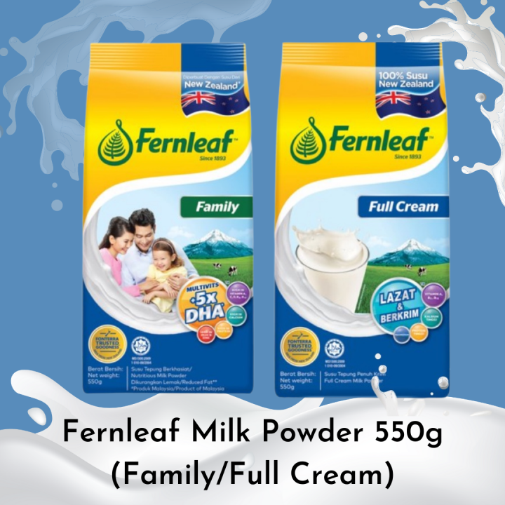 Fernleaf Family/Full Cream Milk Powder 550g | Lazada