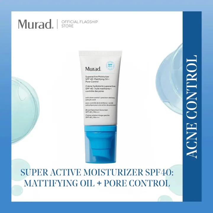 Superactive Moisturizer SPF 40 [Mattifying Oil + Pore Control] 50mL | Lazada PH