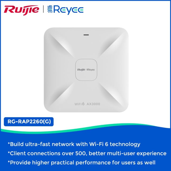 Ruijie RG-RAP2260(G) - Wi-Fi 6 Dual Band Ceiling Mount Access Point ...
