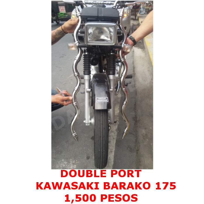 BARAKO 175 , DOUBLE PORT, DOUBLE SHOCK, FOR DESIGN ONLY, STAINLESS ...