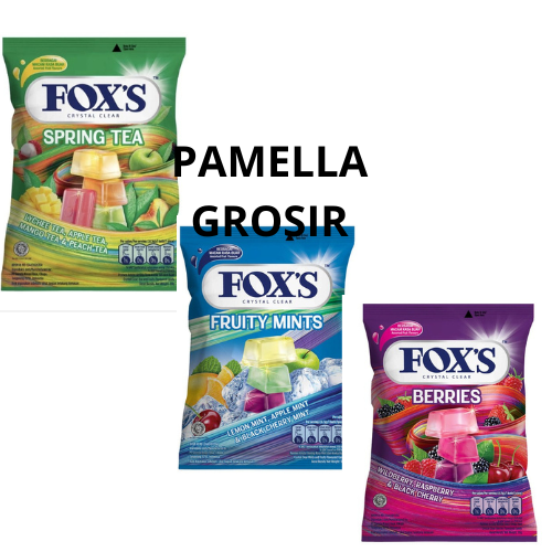 PERMEN FOXS FOX'S 90GR PERMEN MINTS, SPRING TEA,BERRIES SNACK makanan ...