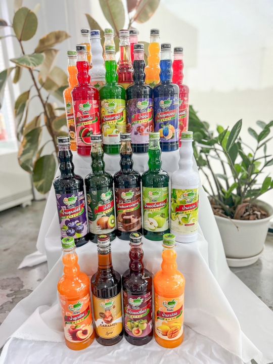 น้ำผลไม้เข้มข้น ตราติ่งฟง น้ำหวานเข้มข้น น้ำหวาน ติ่งฟง Syrup Dingfong ...