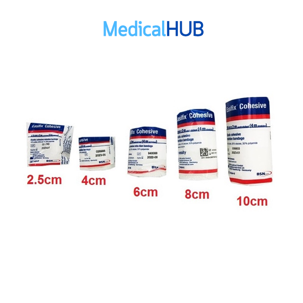 BSN Easifix Cohesive Bandage ผ้าพันแผล เทปพันแผล ยืดหยุ่น ชนิดยึดติดใน ...