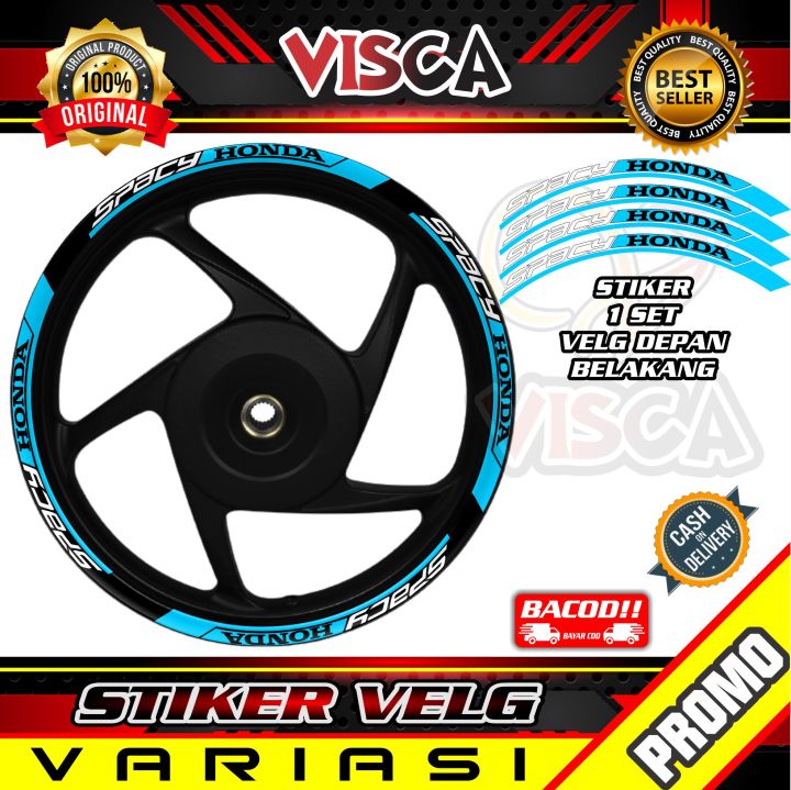 Stiker Velg - Sticker Velk - Stiker Cutting Velg - Stiker Velk Motor ...