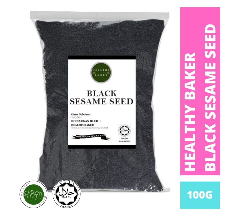 BLACK SESAME SEED HALAL 100G / Baking / Halal | Lazada