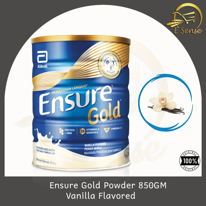 [E SENSE] Ensure® Gold™ Powder - Vanilla / Wheat / Coffee / Almond | Lazada