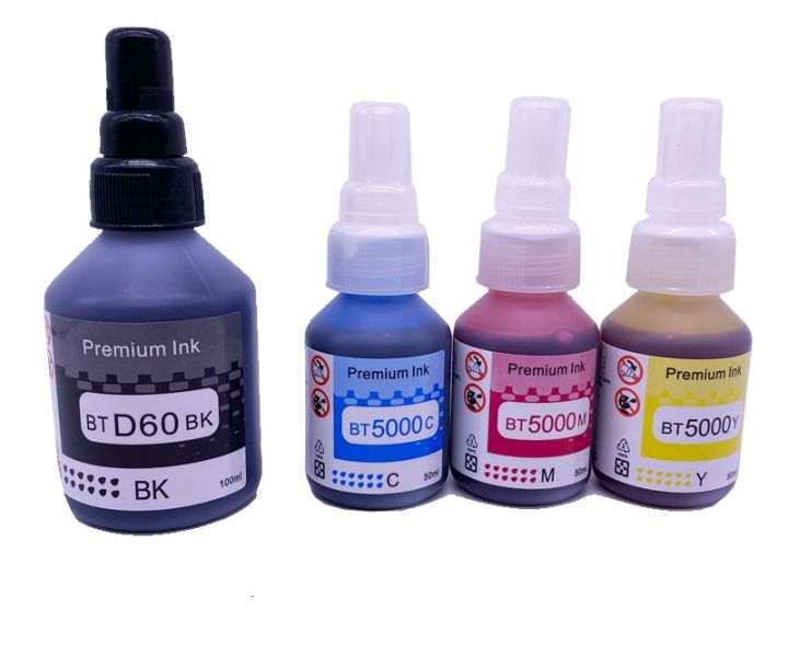 Brother Premium refill ink BTD60 BTD60bk BT5000 CMY BT6000 for Brother ...