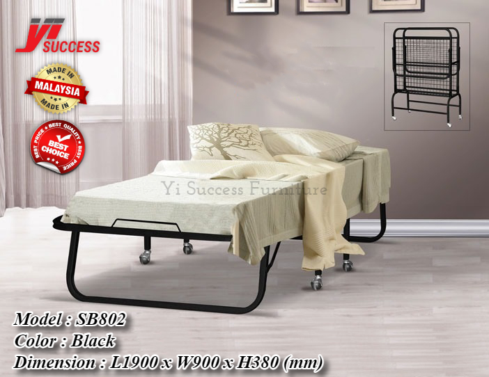 Yi Success Folding Single Metal Bed Frame / Foldable Metal Bed Frame ...