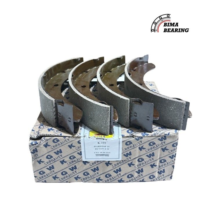 BRAKE SHOE TOYOTA JEEP HARTOP HARDTOP 1F K-221 KGW TROMOL KAMPAS REM DEPAN BELAKANG ORIGINAL ...