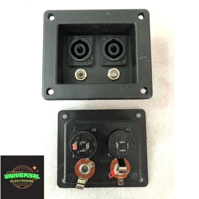 Terminal Speaker 2 Speakon + 2 Soket Mic | Lazada Indonesia