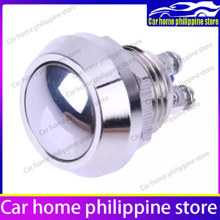 Motorcity 12mm Push Button Starter Momentary Stainless Steel Switch ...