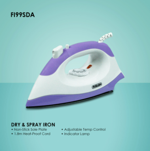 DRY & SPRAY IRON 1200W 230V | Lazada PH