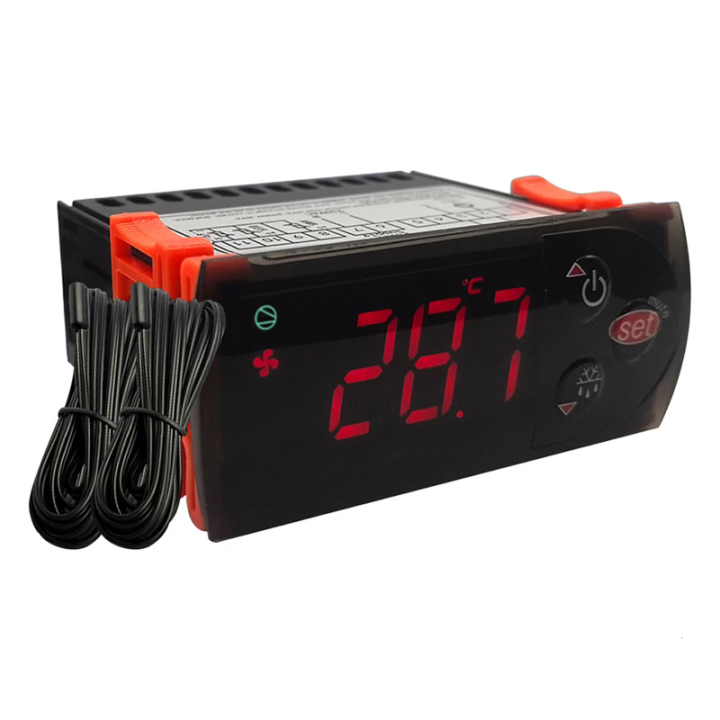 Double Sensors Temperature Controller Easy Heating Cooling Setting For ...
