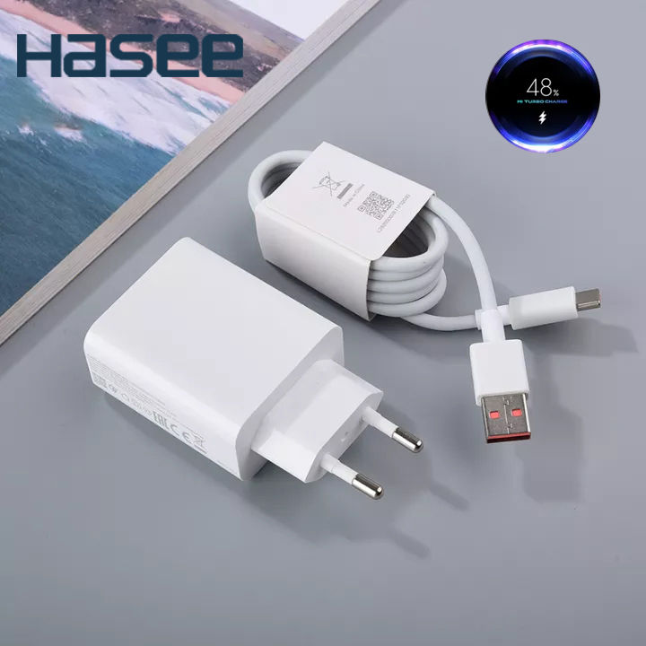For Xiaomi 33W Fast Charger QC3.0 Power Adapter With 6A Type C Cable ...