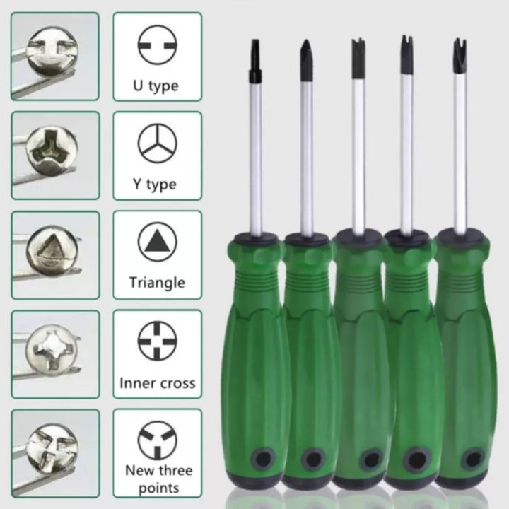 Special Screwdriver U-Shaped Internal Cross Y-Shaped Three-Point Triangle Different Styles New ...