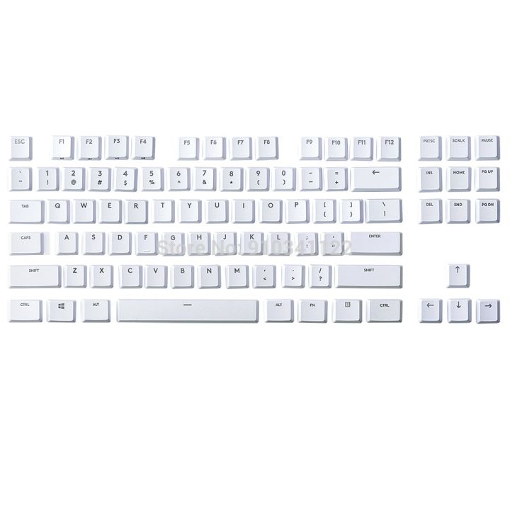 Replacement GL Tactile Switch Keycaps USA Layout White G915 TKL For ...