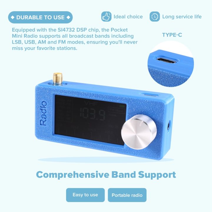 【CCL】-SI4732 Mini10-180Mhz SMA Interface Mini Loop Antenna Pocket Size ...