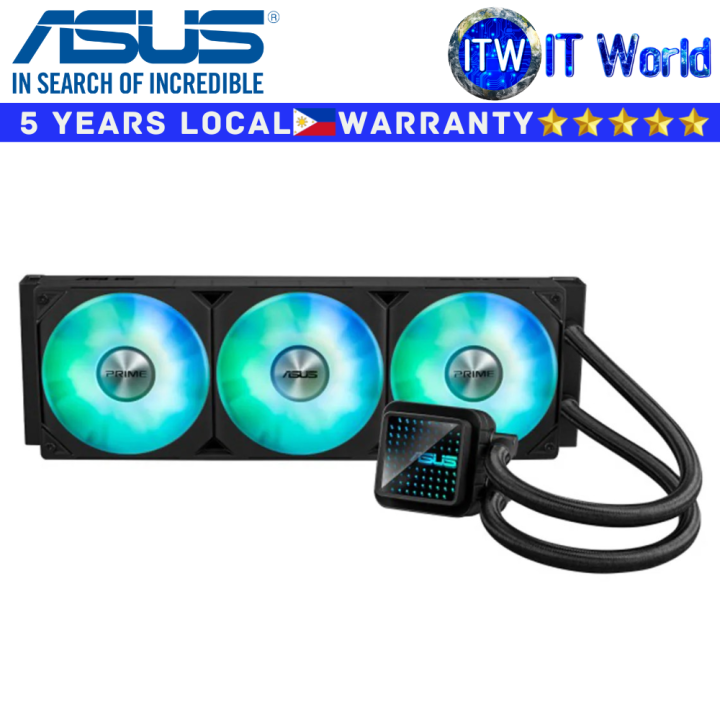 Itw | ASUS CPU Cooler Fan Prime LC 360 ARGB All in one Liquid Cooler ...