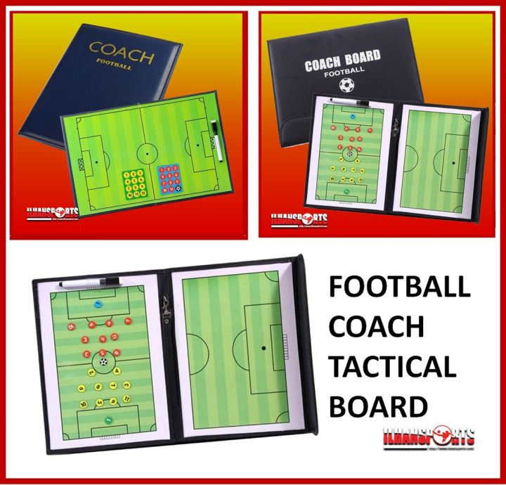 COACH STRATEGIC TRAINING TACTICAL BOARD - FOOTBALL/SOCCER | Lazada
