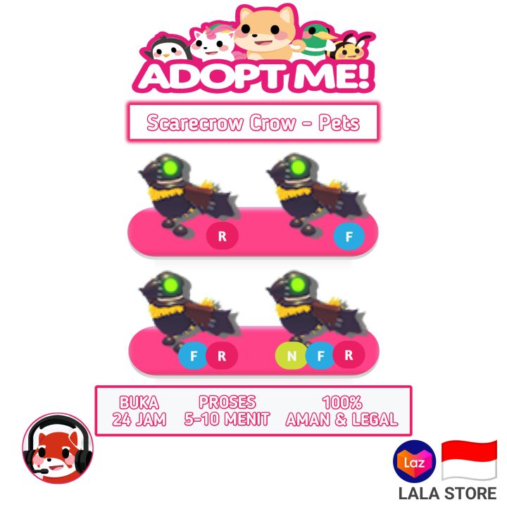 Adopt Me - Scarecrow Crow - Roblox | Lazada Indonesia