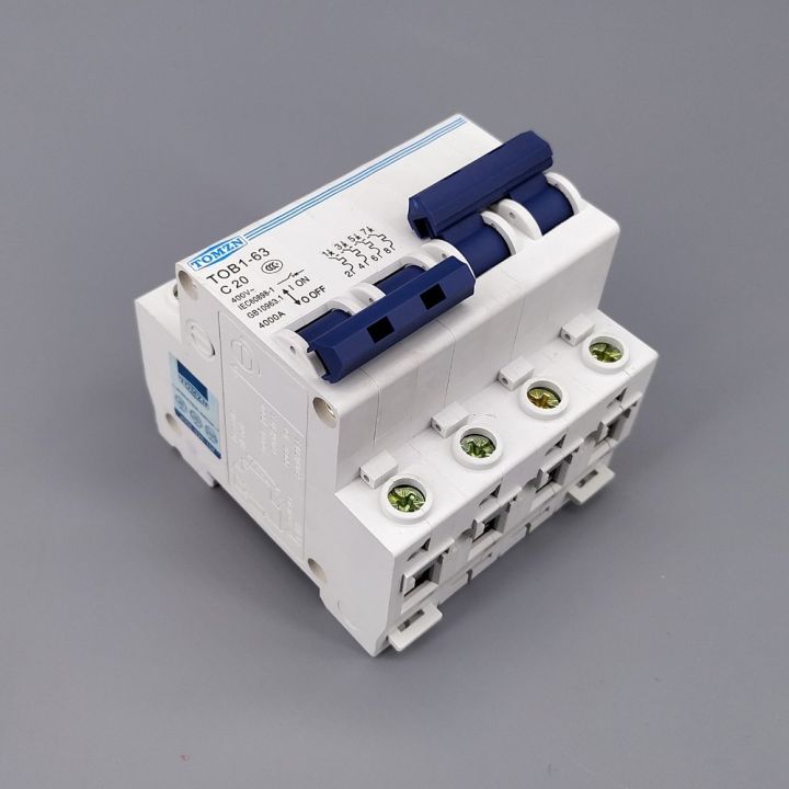 2P 20A MTS Dual power switch Manual transfer switch Circuit breaker MCB ...