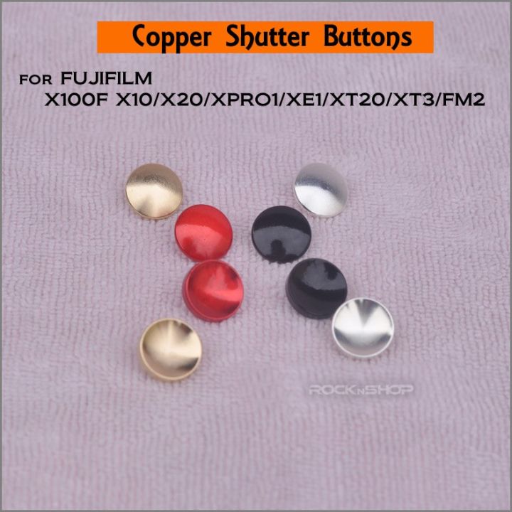 Universal Copper Shutter Release Button for Fujifilm X10 X20 XPRO1 XE1 XT20 XT3 FM2 | Lazada PH