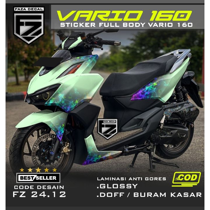 (COD)Decal stiker honda vario 160 2022 2023 full body GRADASI POLIGONAL ...