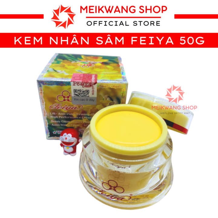 Kem FEIYA Nhân Sâm Đỏ 50g - Làm Trắng - Phục Hồi Da - Chống Nhăn ...