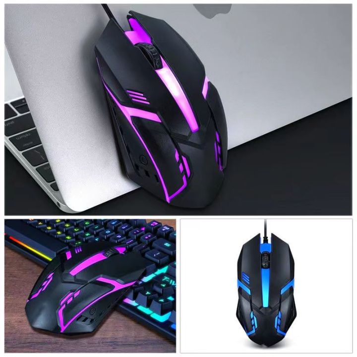 Optical Macro Key RGB Gaming Mouse เมาส์เกมมิ่ง ออฟติคอล ตั้งมาโครคีย์ ...