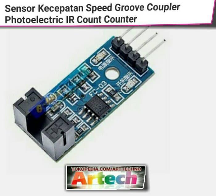 LM393 infrared Kecepatan Speed Sensor Counter detection arduino uno r3 ...