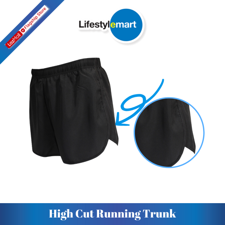 [Lifestylemart] High Cut Running Trunk (Without pockets) | Lazada Singapore