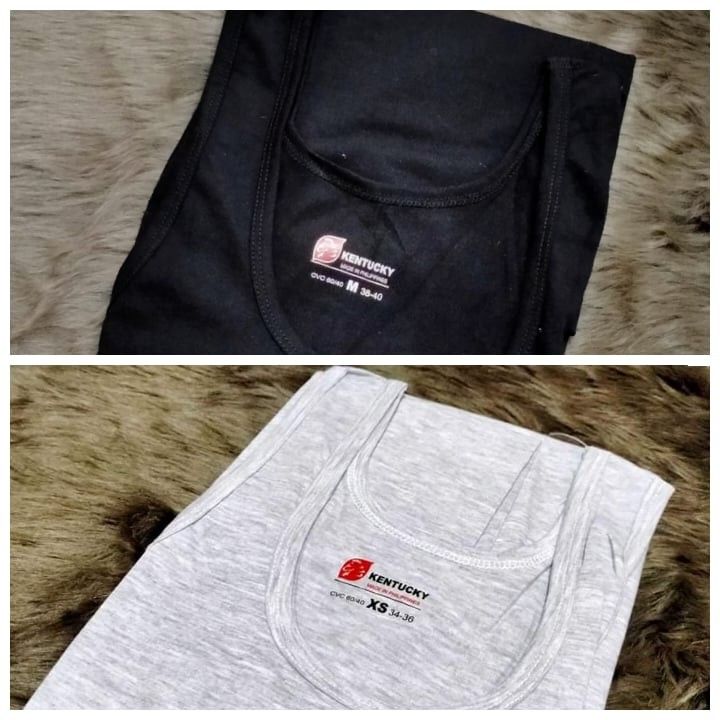 Kentucky Black & Gray Sando Colored for Men / Adult | Lazada PH