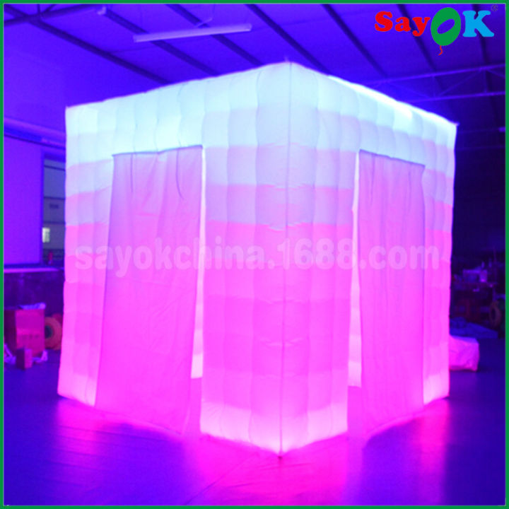 Air inflation photo booth Mobile Inflatable Exhibition Hall Portable ...