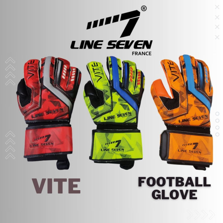 Line 7 Line Seven Football Goalkeeper Glove with Fingersave Lite | Lazada