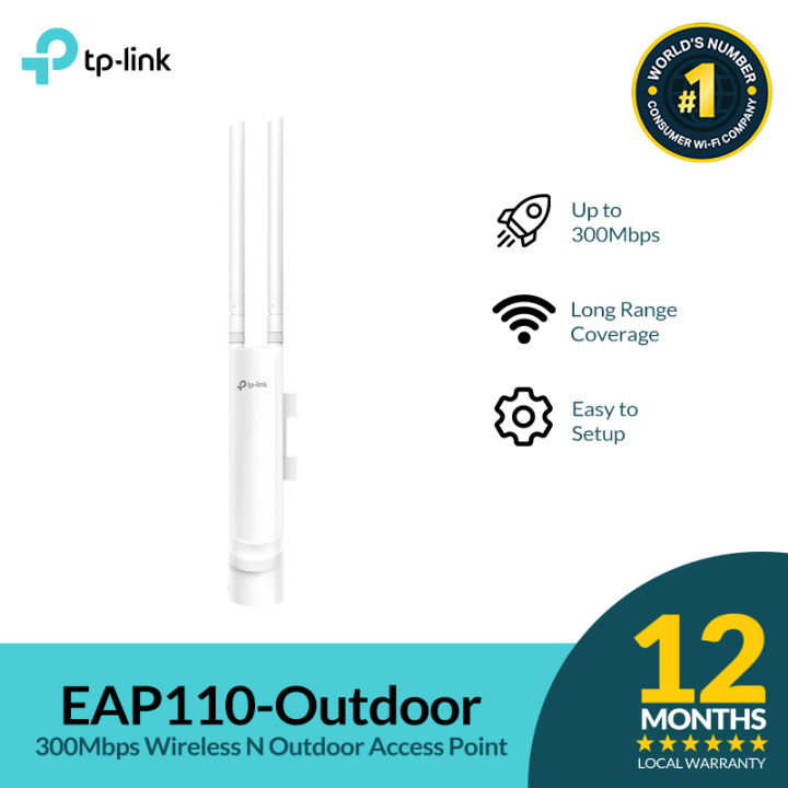 Tp Link Eap110 Outdoor Wifi Antenna 300mbps Wireless N Outdoor Access