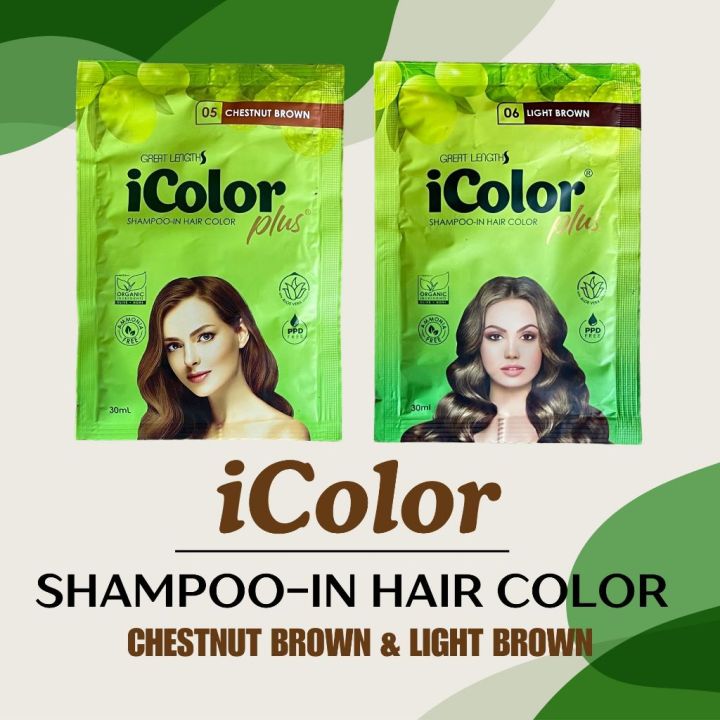 iColor Shampoo-In Hair Color Plus 30ml | Lazada PH