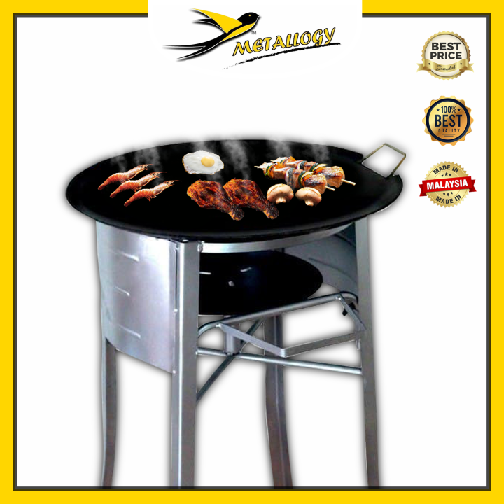 Metallogy Roti Canai Hot Plate Stand Wok Gas Stove Stand Kitchen Stand ...