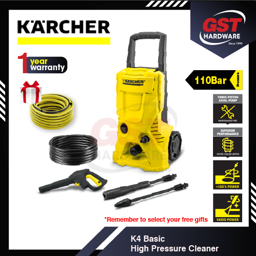 Karcher K4 Basic Water Jet High Pressure Washer Waterjet Car Washer ...