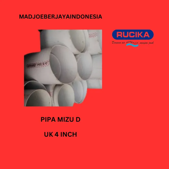 PIPA PVC MIZU D 4 INCH | Lazada Indonesia