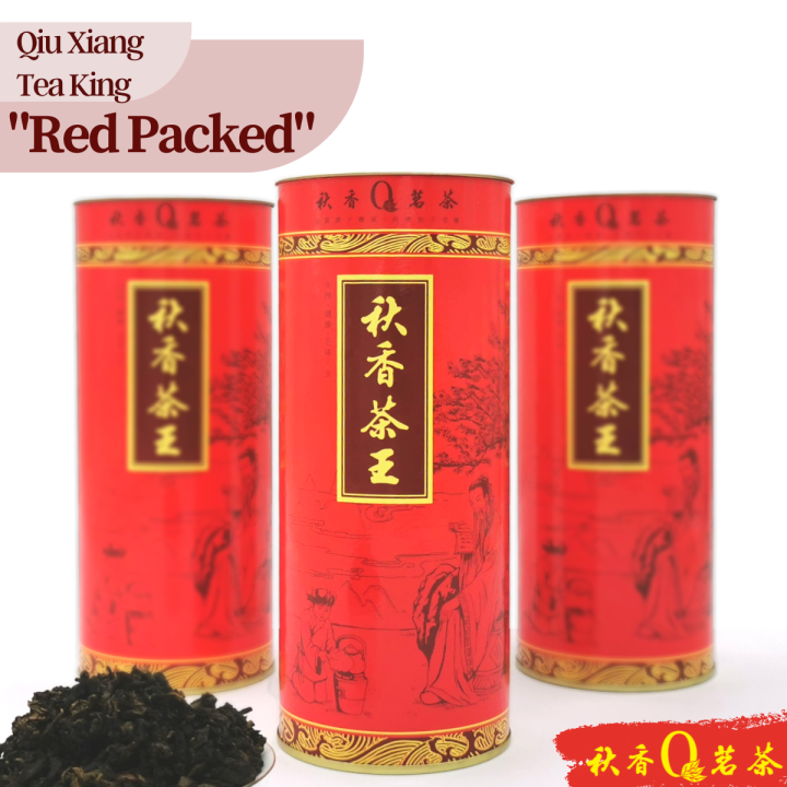 秋香茶王红庄 Qiu Xiang Tea King "Red Pack" 【100g】|【乌龙茶 Oolong tea】 Chinese ...