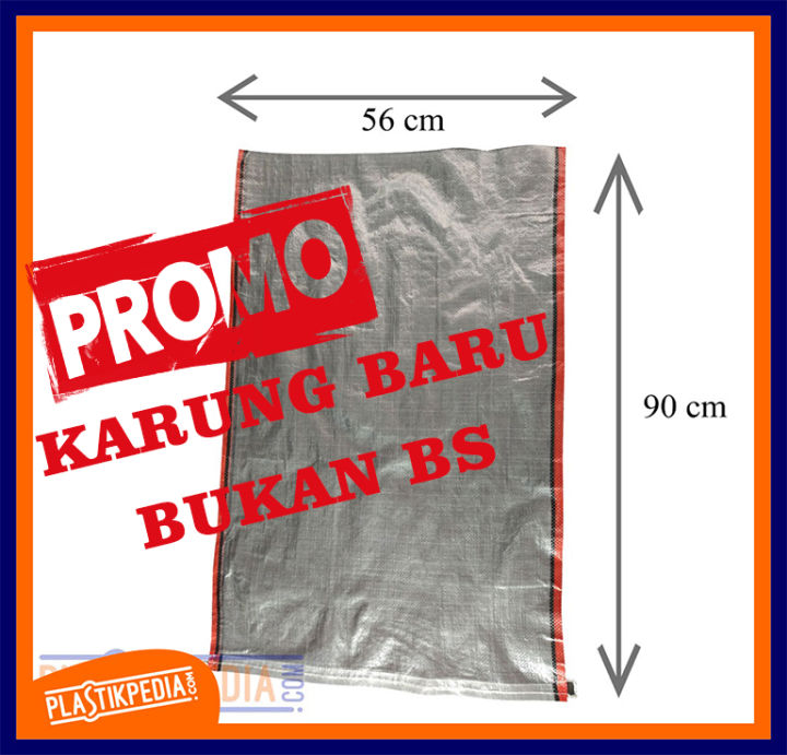 Karung Beras Transparan 50Kg Ukuran 56x90 cm (Isi 100 pcs) | Lazada ...