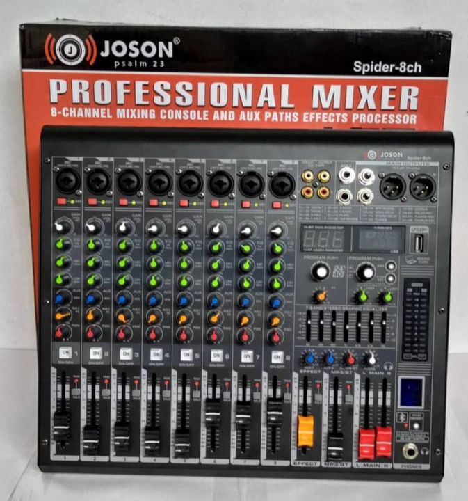 Joson Spider Professional Mixer (8 Channel) | Lazada PH