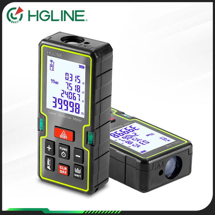 Laser Tape Measure 40/60/80/100/120m Laser Rangefinder Double ...
