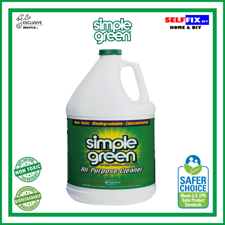 Simple Green All Purpose Cleaner Concentrated 1 Gallon (3.79L ...